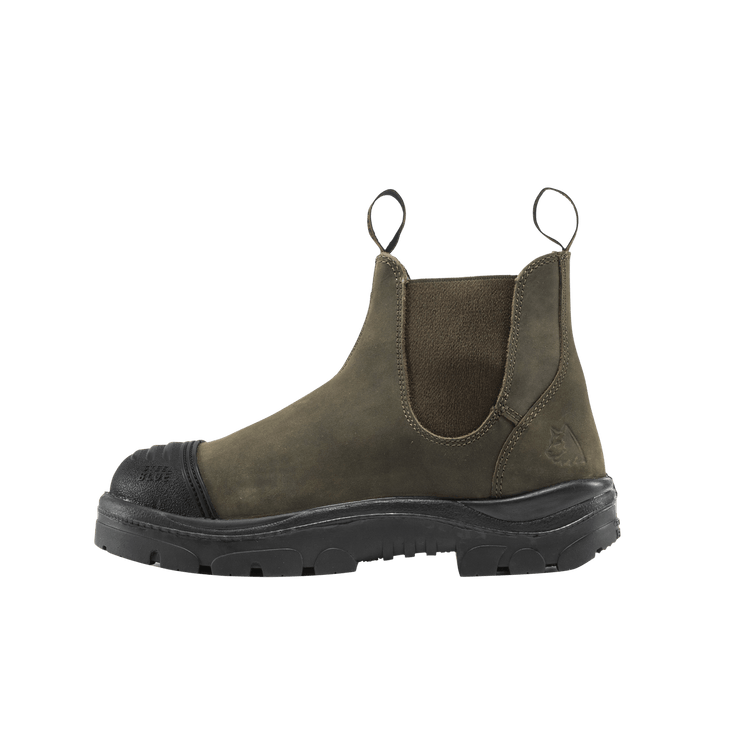 Steel Blue Brown Hobart Scuff Rustic | Work Boots – BIG Boots UK