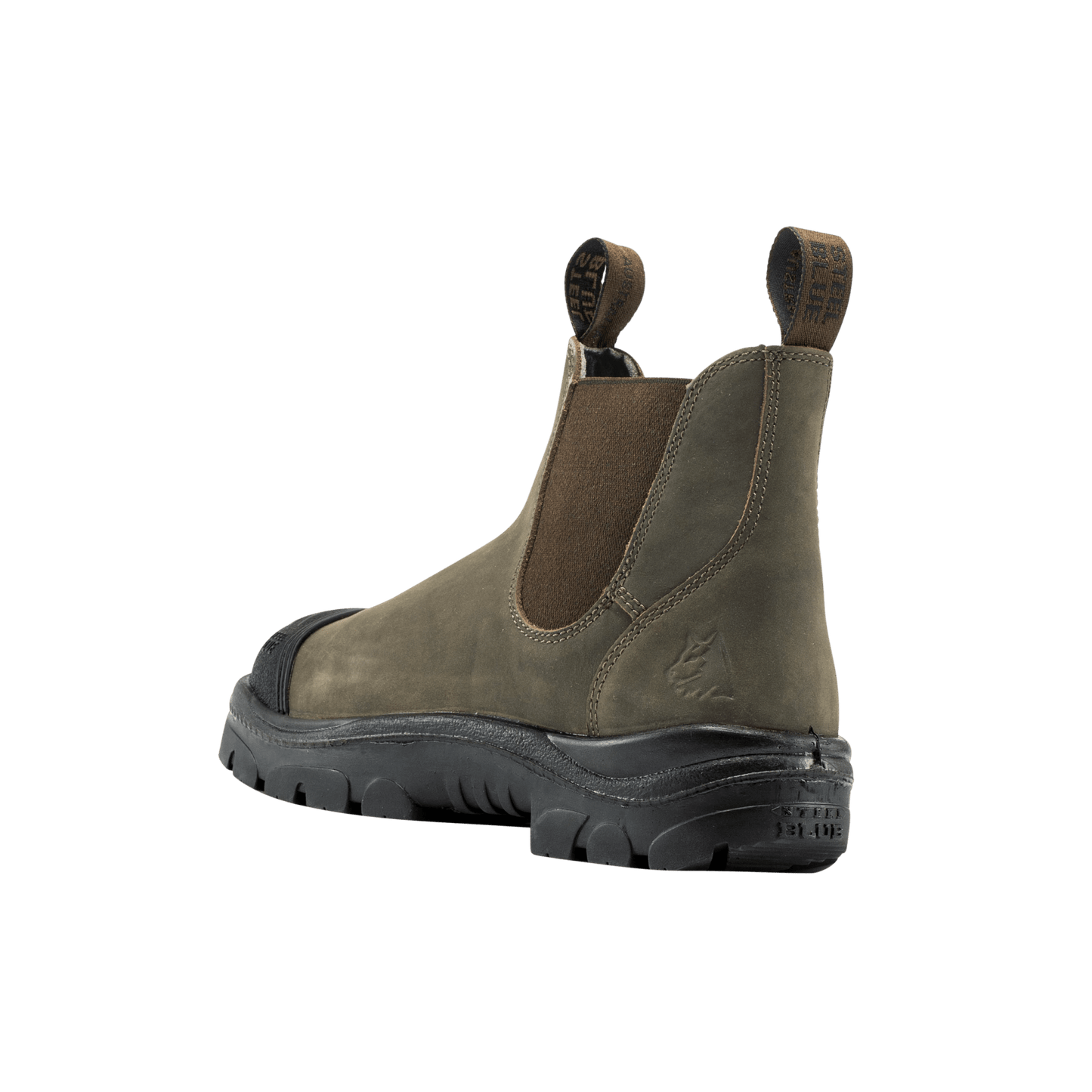 Steel Blue Brown Hobart Scuff Rustic | Work Boots – BIG Boots UK